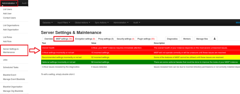 MISP: Introducción e instalación – Follow The White Rabbit